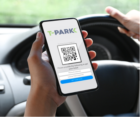 T-Park Landing Page